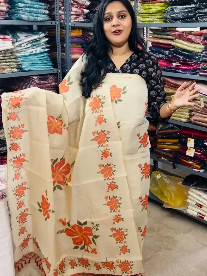 ONAM SPECIAL 3 PIECE UNSTITCHED SALWAR SUIT